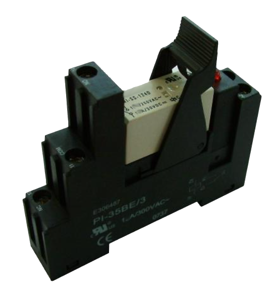 RELAIS 24V 16A rail DIN | Soprolec